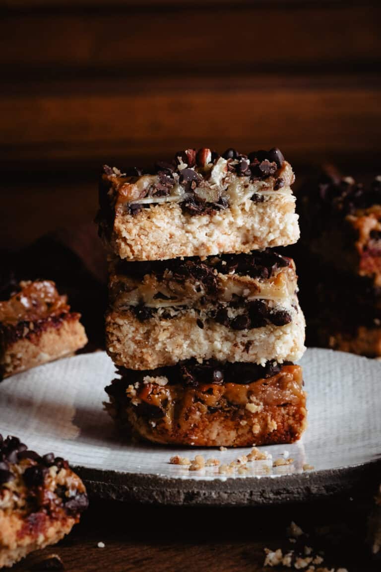 Paleo Magic Cookie Bars - Kalejunkie