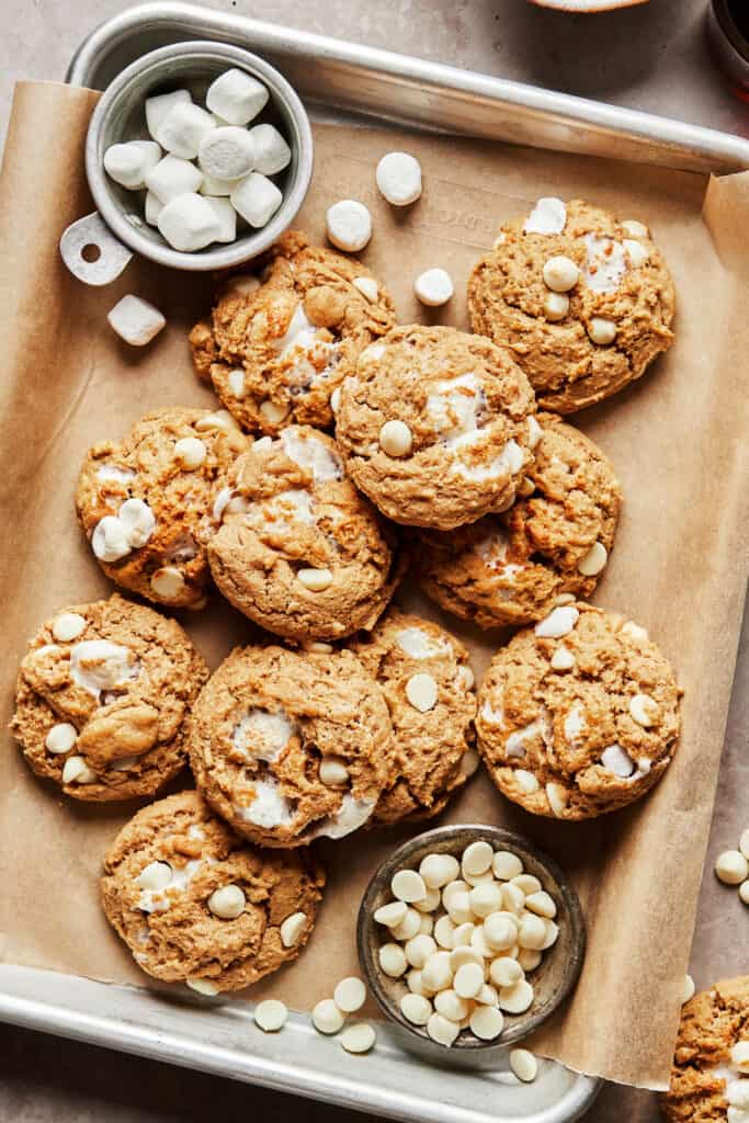 White Chocolate Milkshake Cookies - Kalejunkie