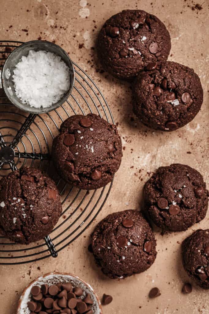 Best Double Fudge Soft Baked Cookies - Kalejunkie
