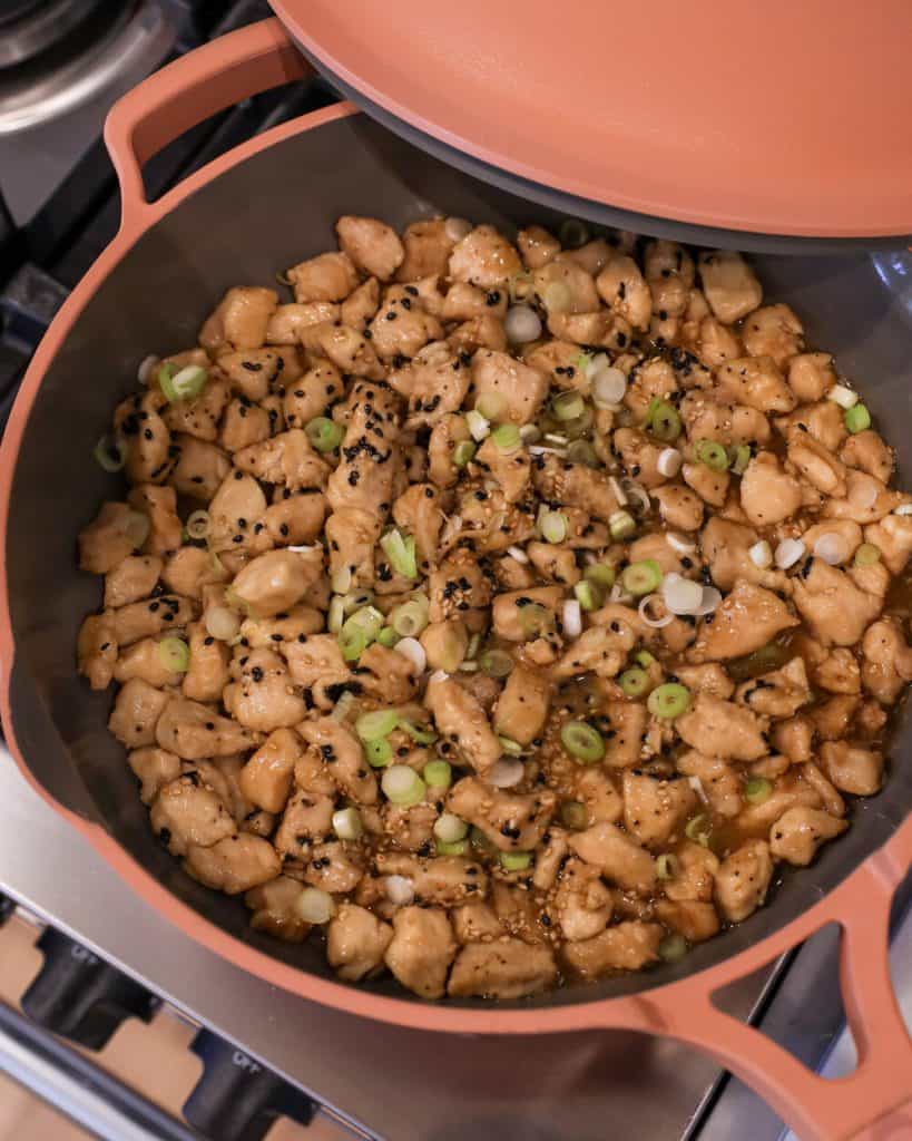 Honey Sesame Chicken - Kalejunkie