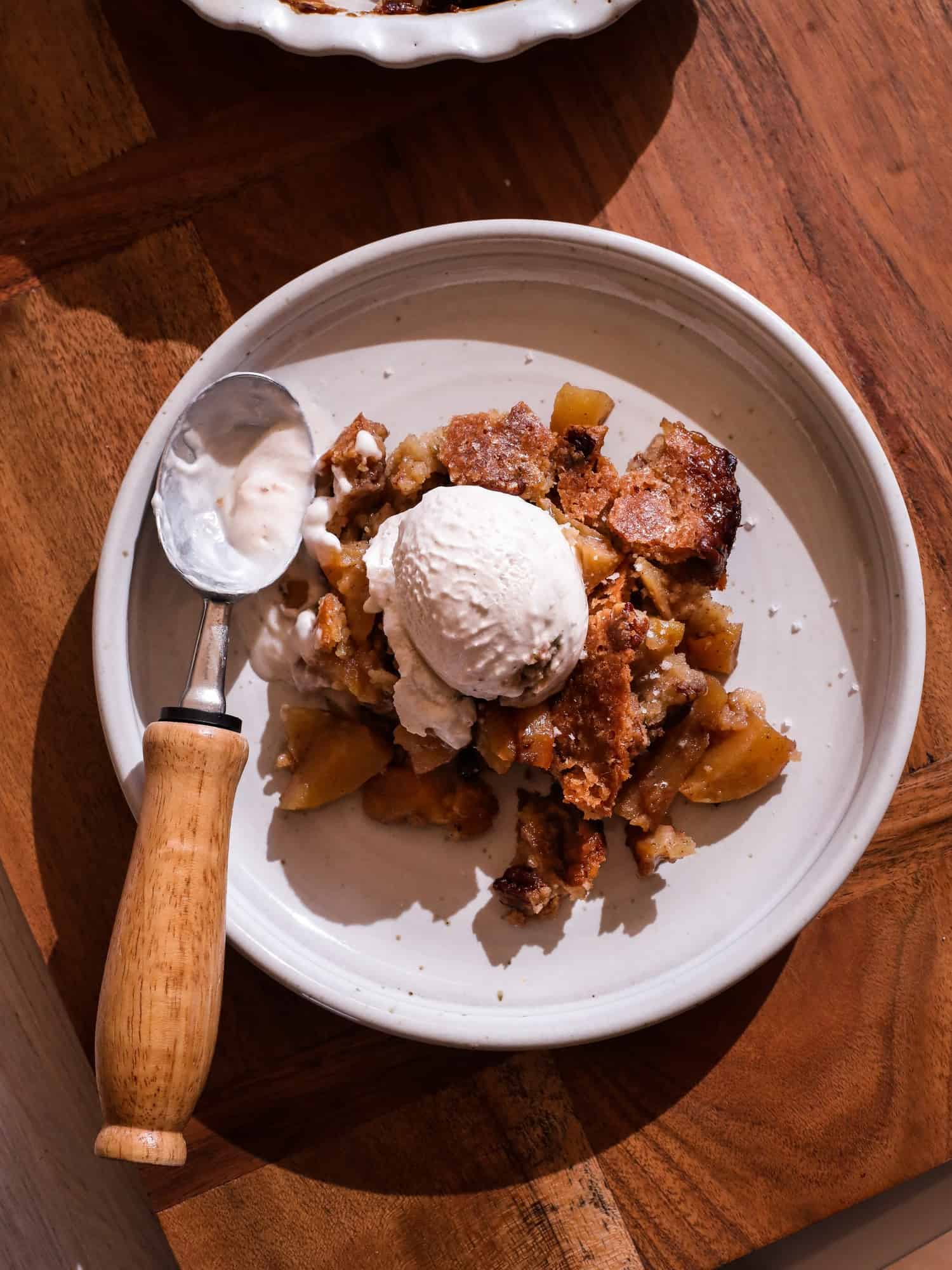Deconstructed Healthy Apple Pie | Kalejunkie