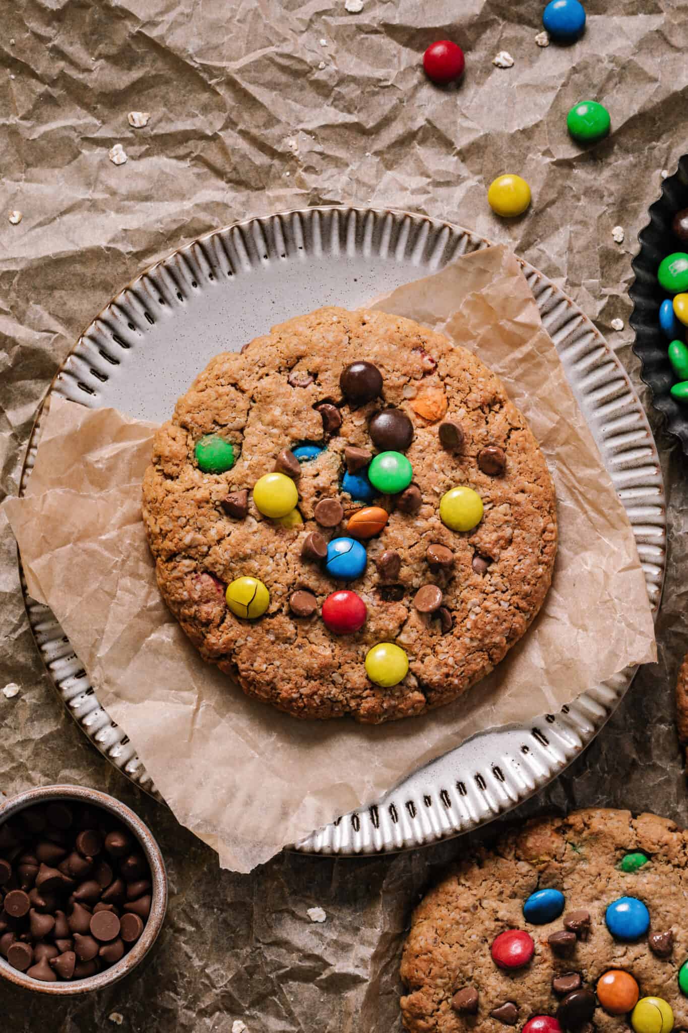 Jumbo Monster Cookies - Kalejunkie