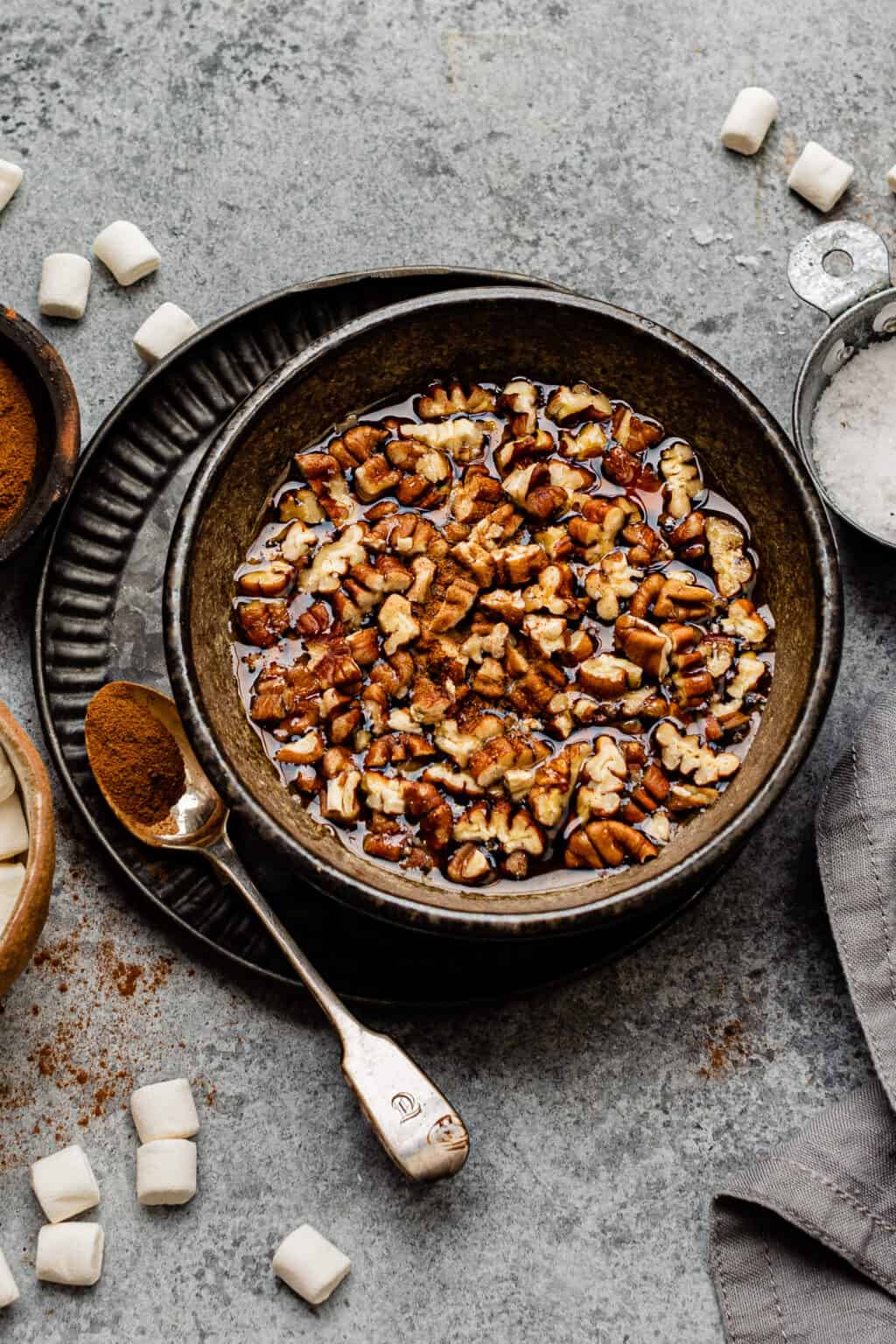 Toasted Marshmallow Sweet Potato Rounds - Kalejunkie