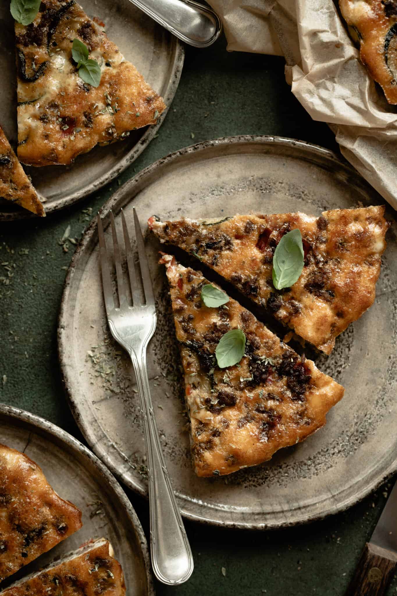Crustless Winter Quiche - Kalejunkie