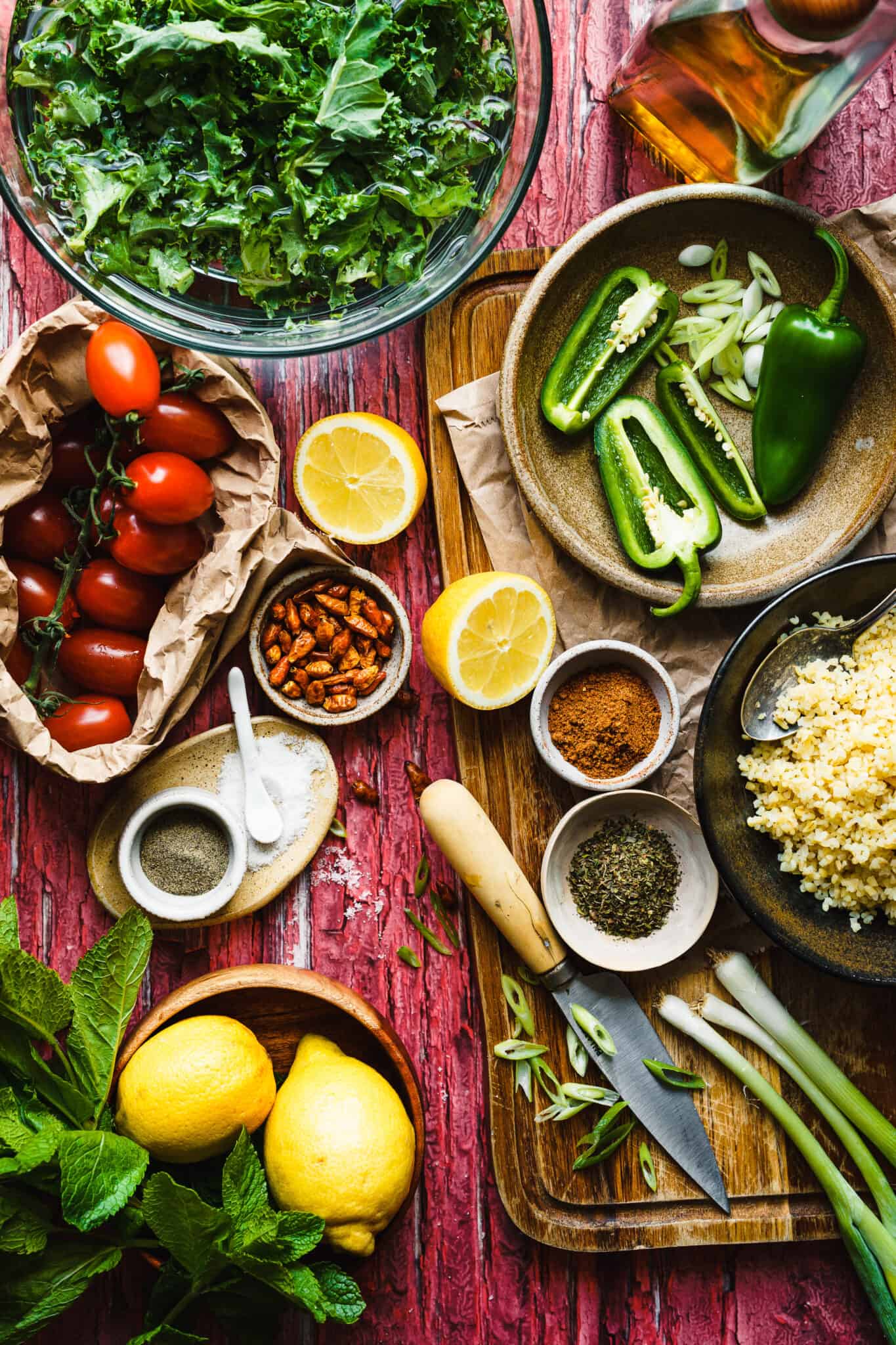 The Ultimate Kale Tabouleh - Kalejunkie