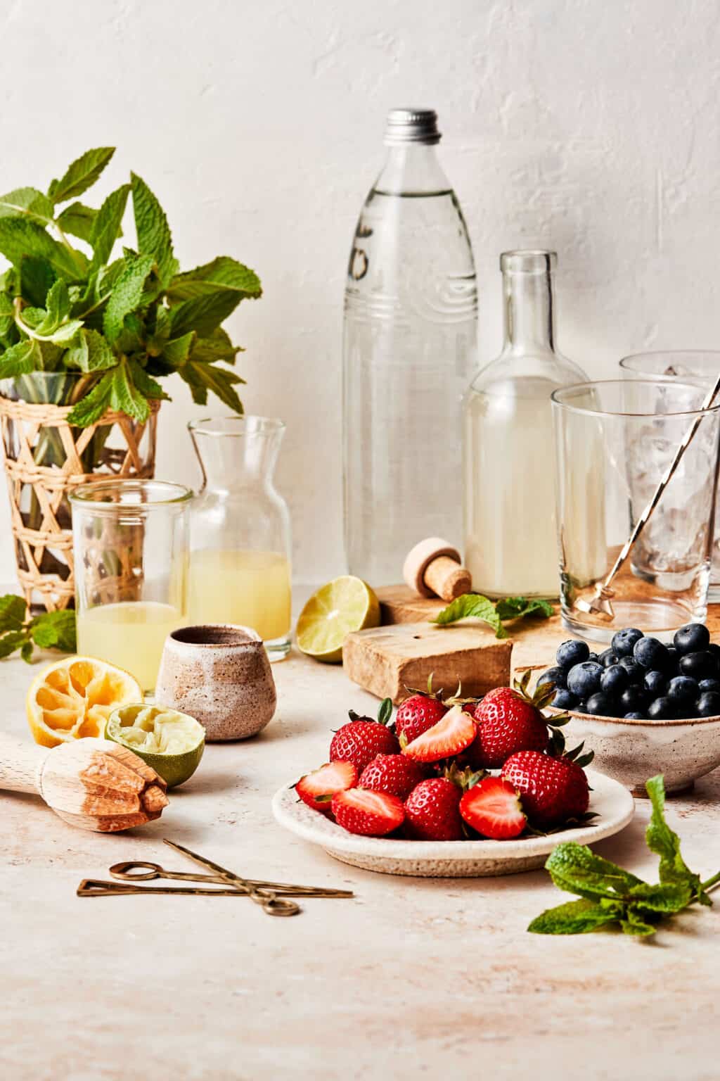 Gut Healthy Mixed Berry Mocktail - Kalejunkie