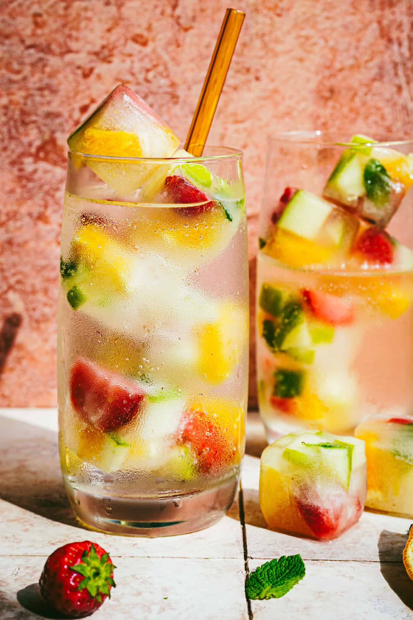 The Ultimate Fruit Ice Cubes - Kalejunkie