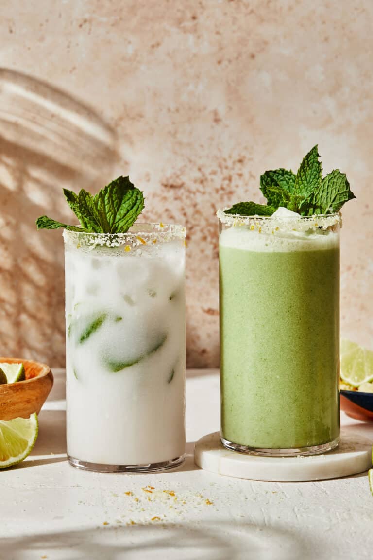 Coconut Mojito Mocktail - Kalejunkie