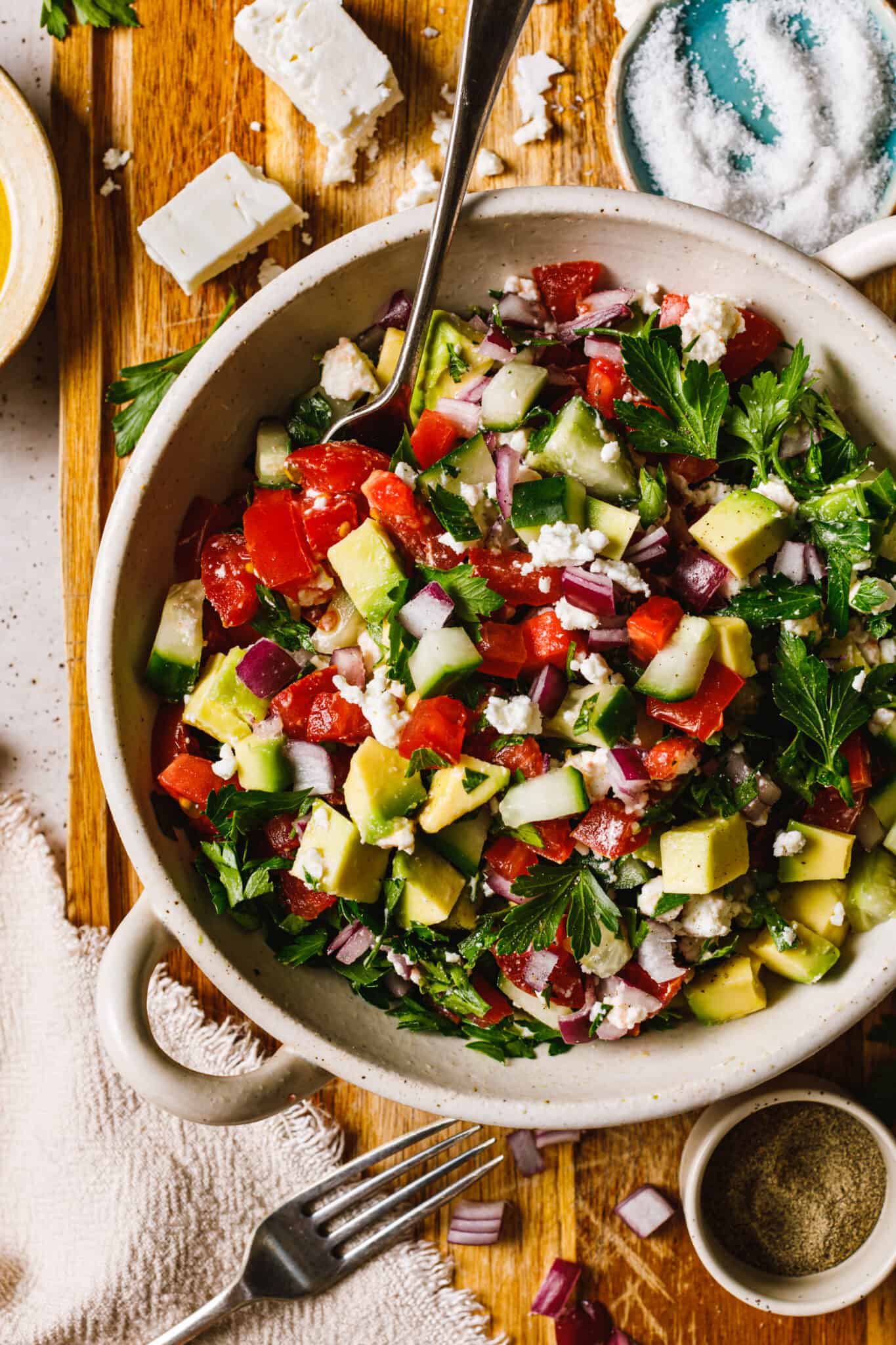 Avocado Feta Dip - Kalejunkie