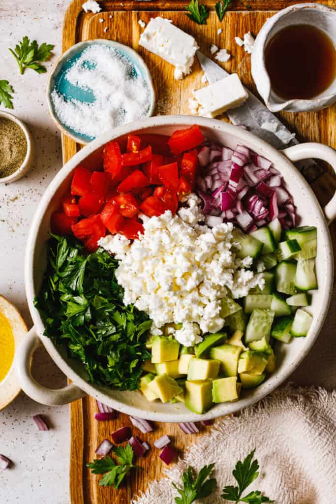 Avocado Feta Dip - Kalejunkie