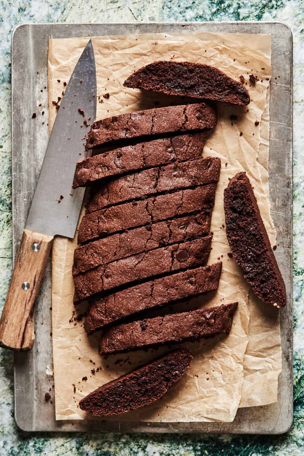 Easy Double Chocolate Biscotti - Kalejunkie