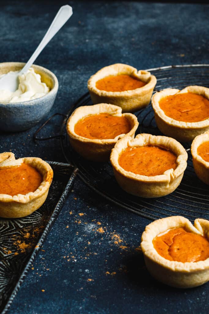 Best Ever Mini Pumpkin Pies - Kalejunkie