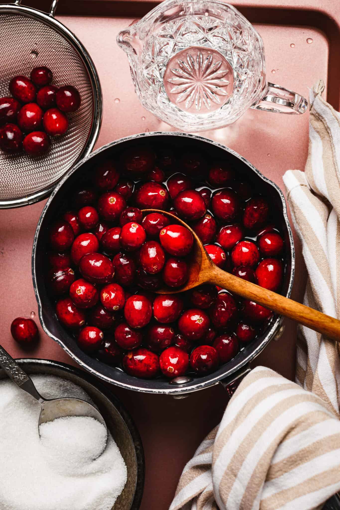 Perfect Frosted Cranberries - Kalejunkie