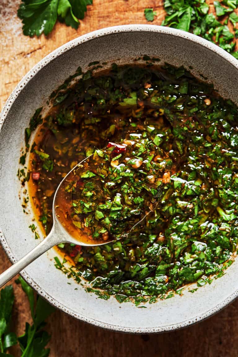 Easy Chimichurri Sauce - Kalejunkie