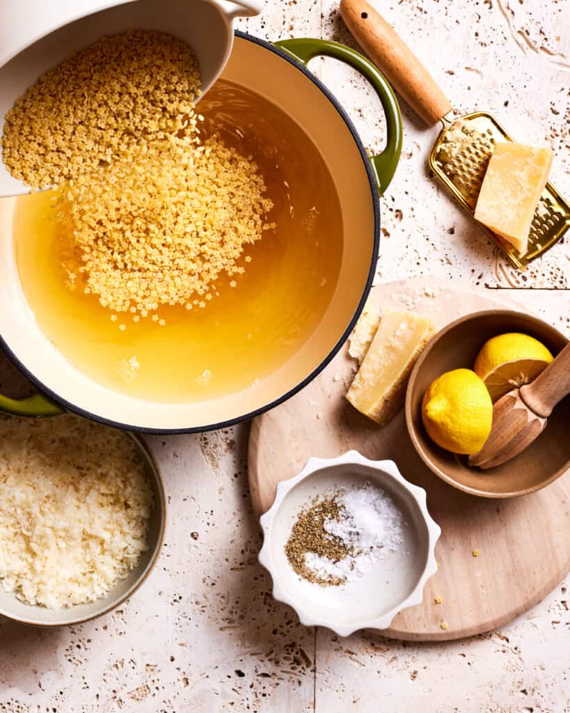 Pastina with Parmigiano - Kalejunkie