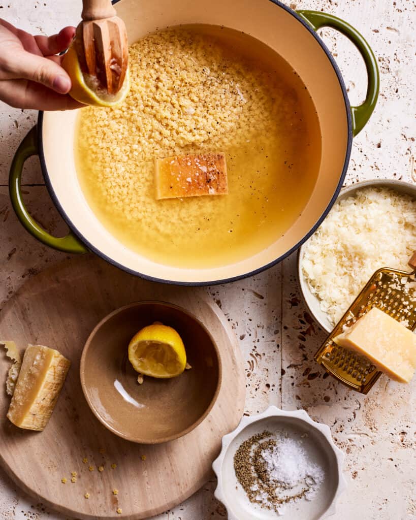 Pastina with Parmigiano - Kalejunkie