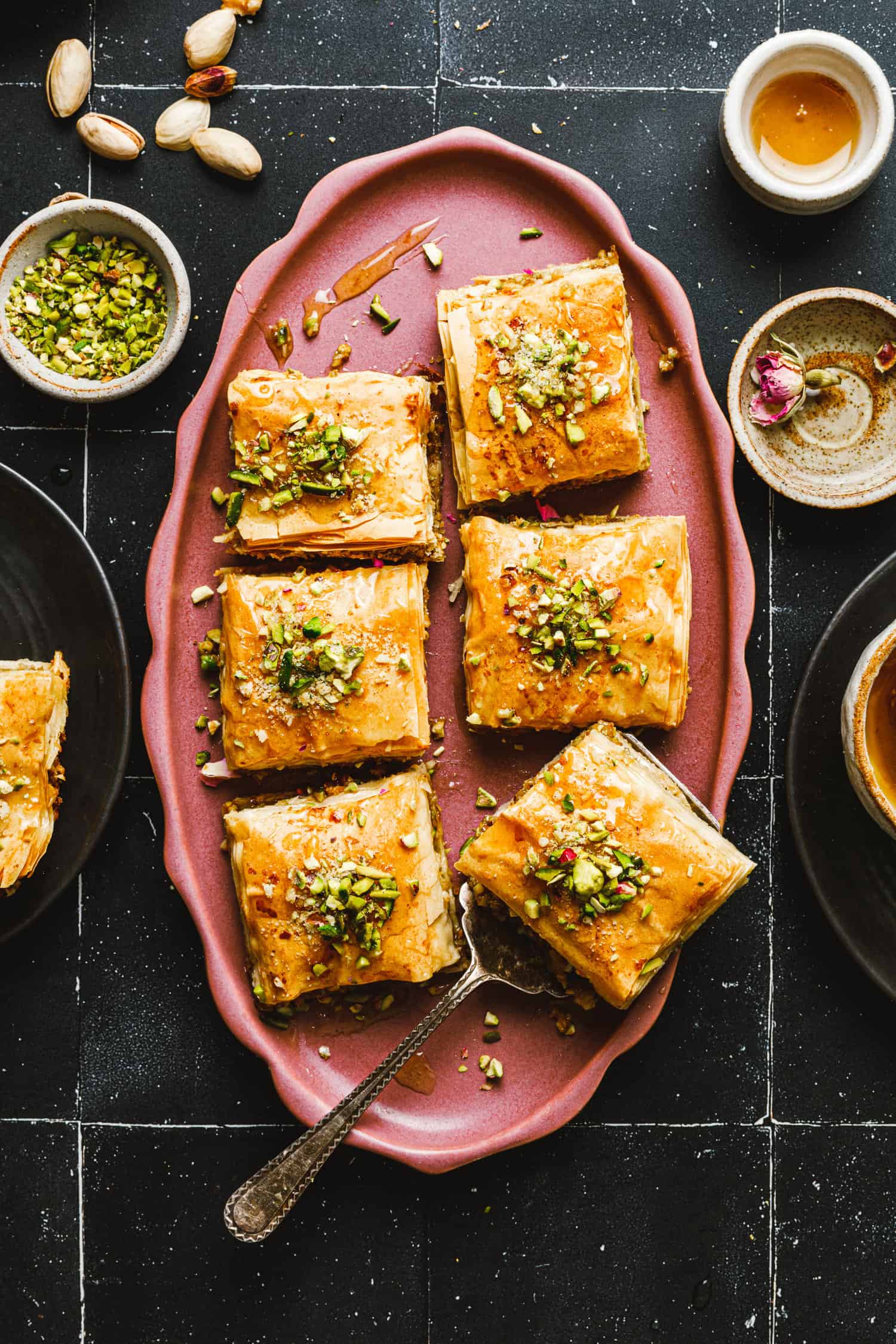 Best Ever Pistachio Walnut Baklava - Kalejunkie