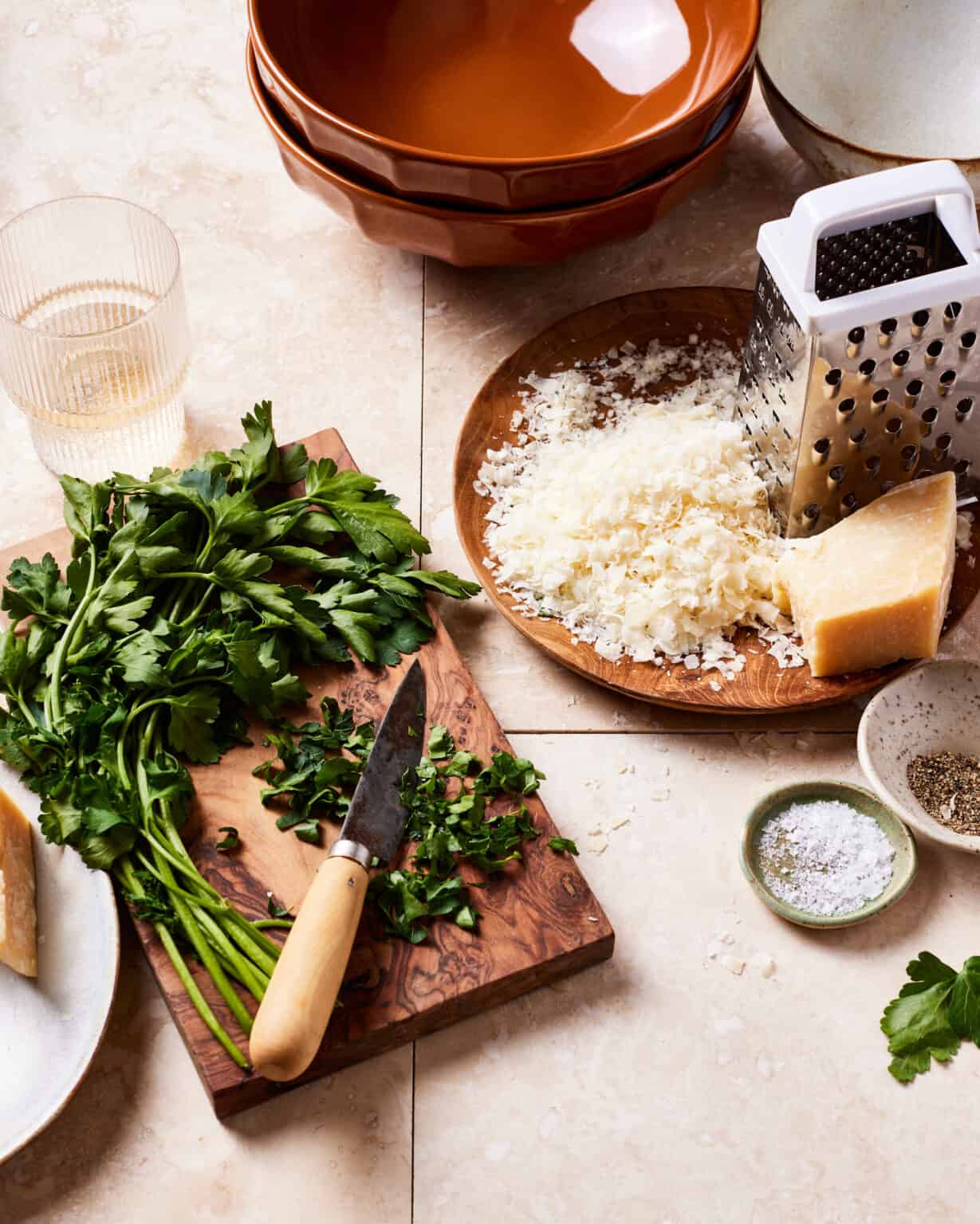 Grown-Up Alphabet Pasta - Kalejunkie