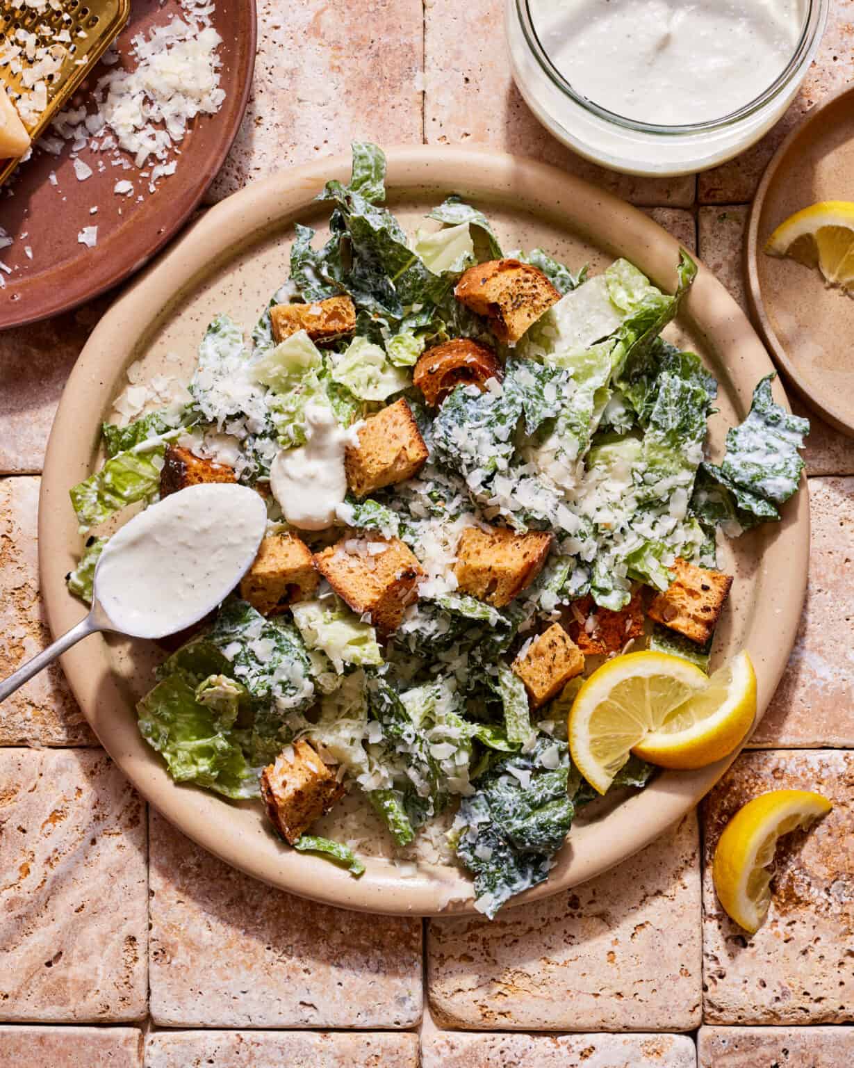 Healthy Caesar Salad Dressing - Kalejunkie