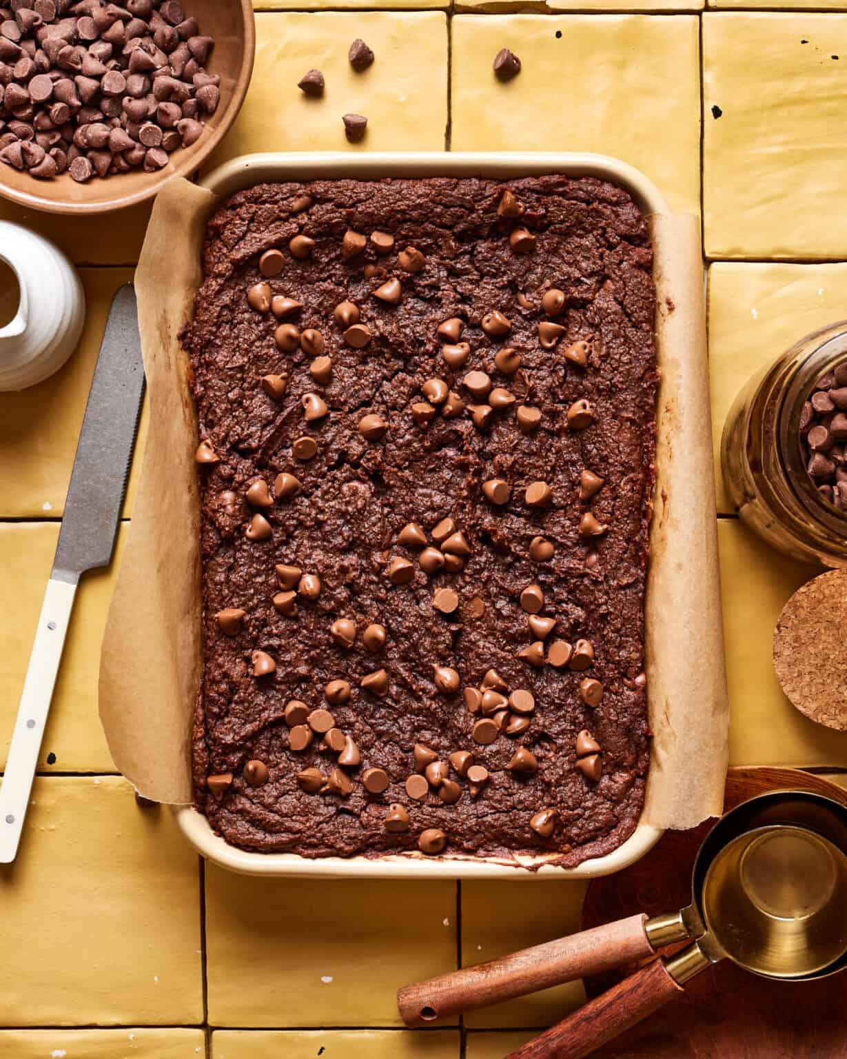 Double Fudge Chickpea Brownies - Kalejunkie