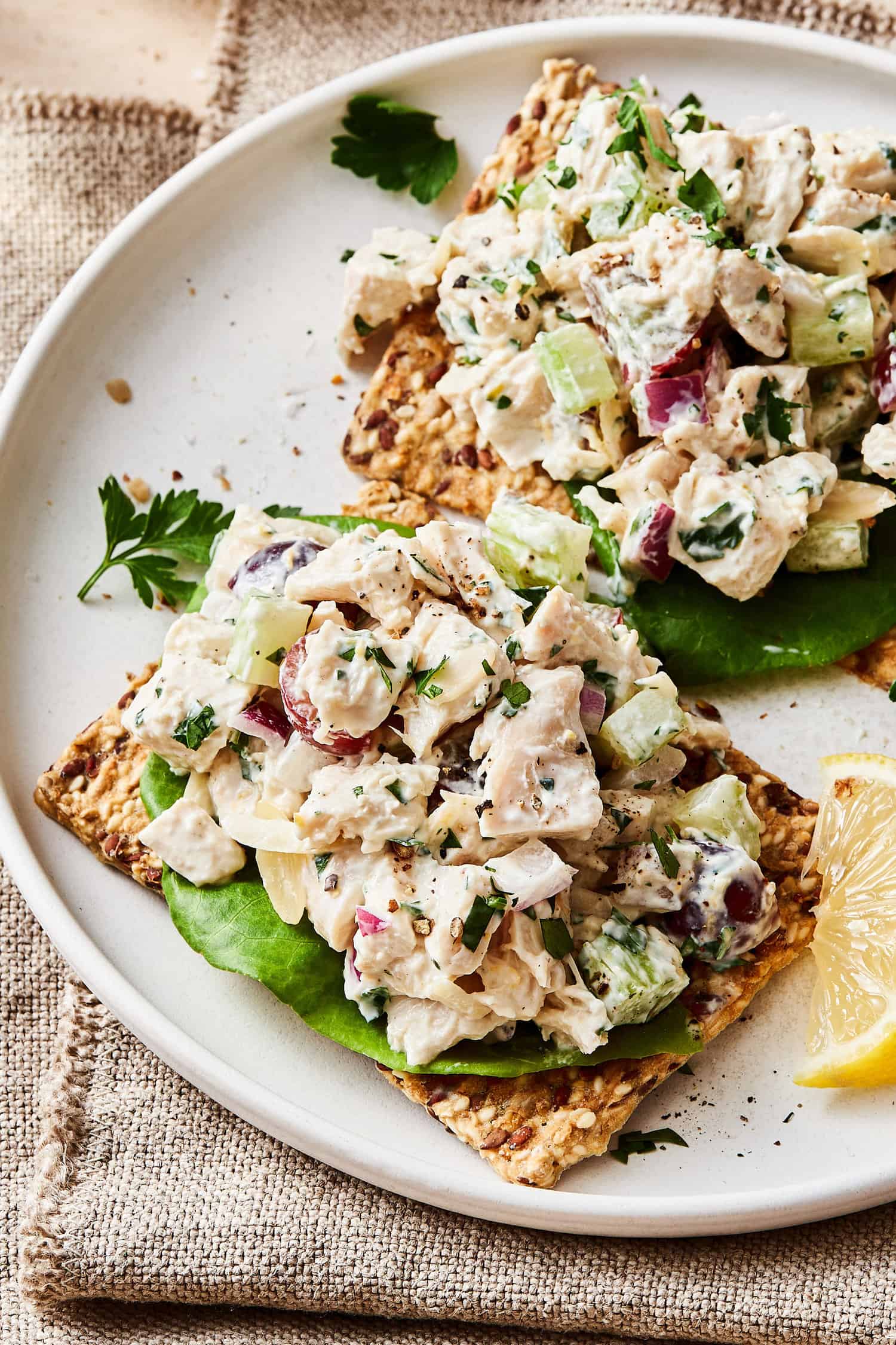 The Ultimate Healthy Chicken Salad - Kalejunkie