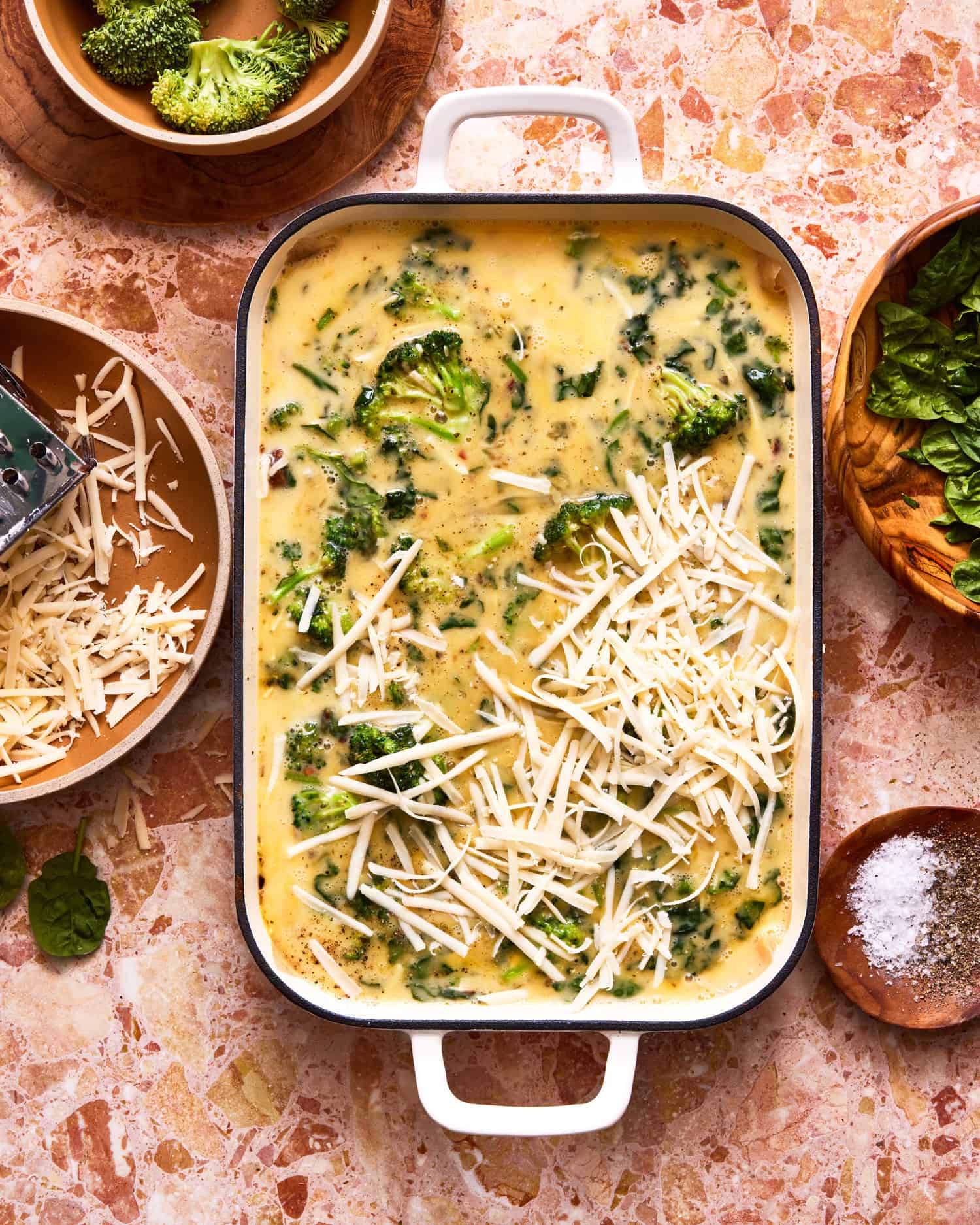 Easy High Protein Egg Broccoli Breakfast Bars - Kalejunkie