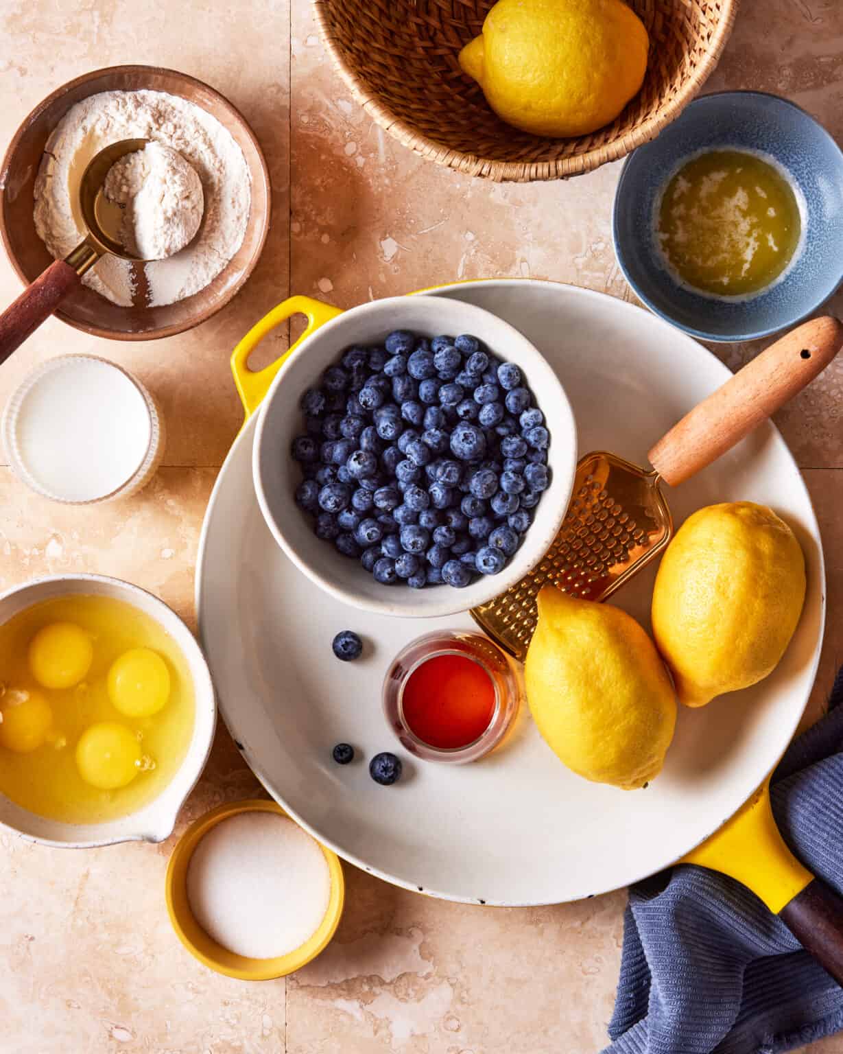 Blueberry Lemon Dutch Baby - Kalejunkie
