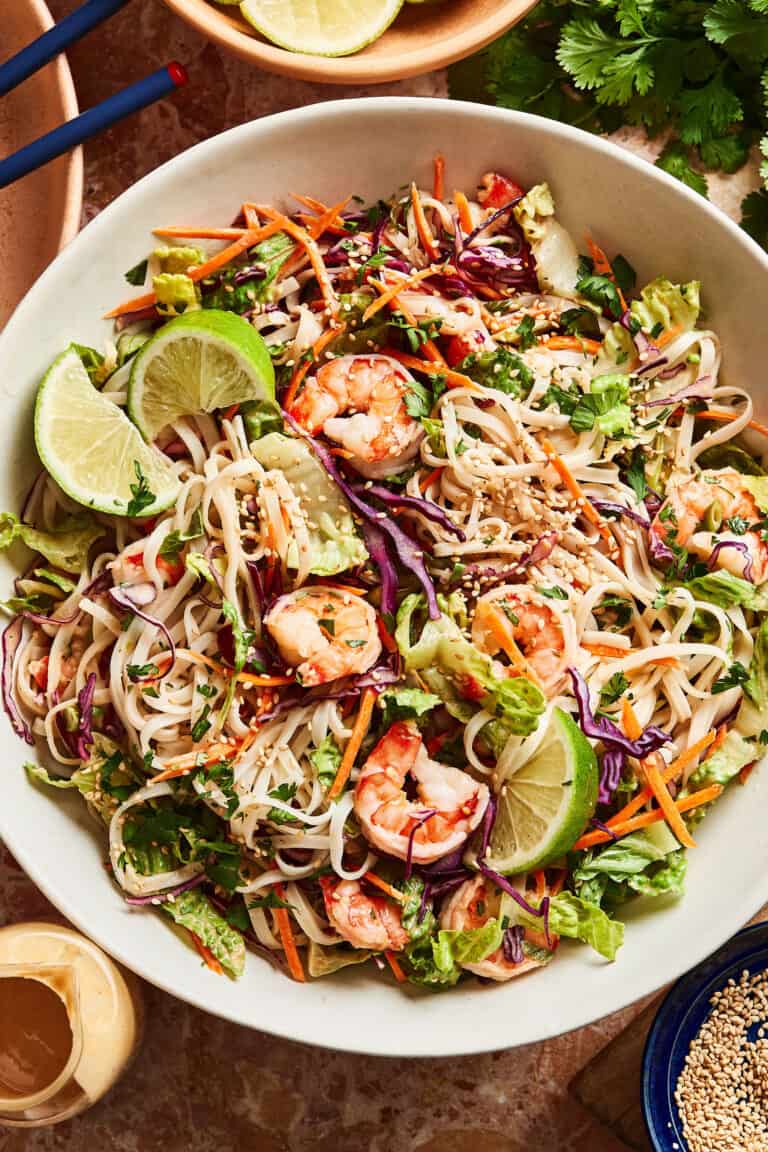 Healthy Spring Roll Salad - Kalejunkie