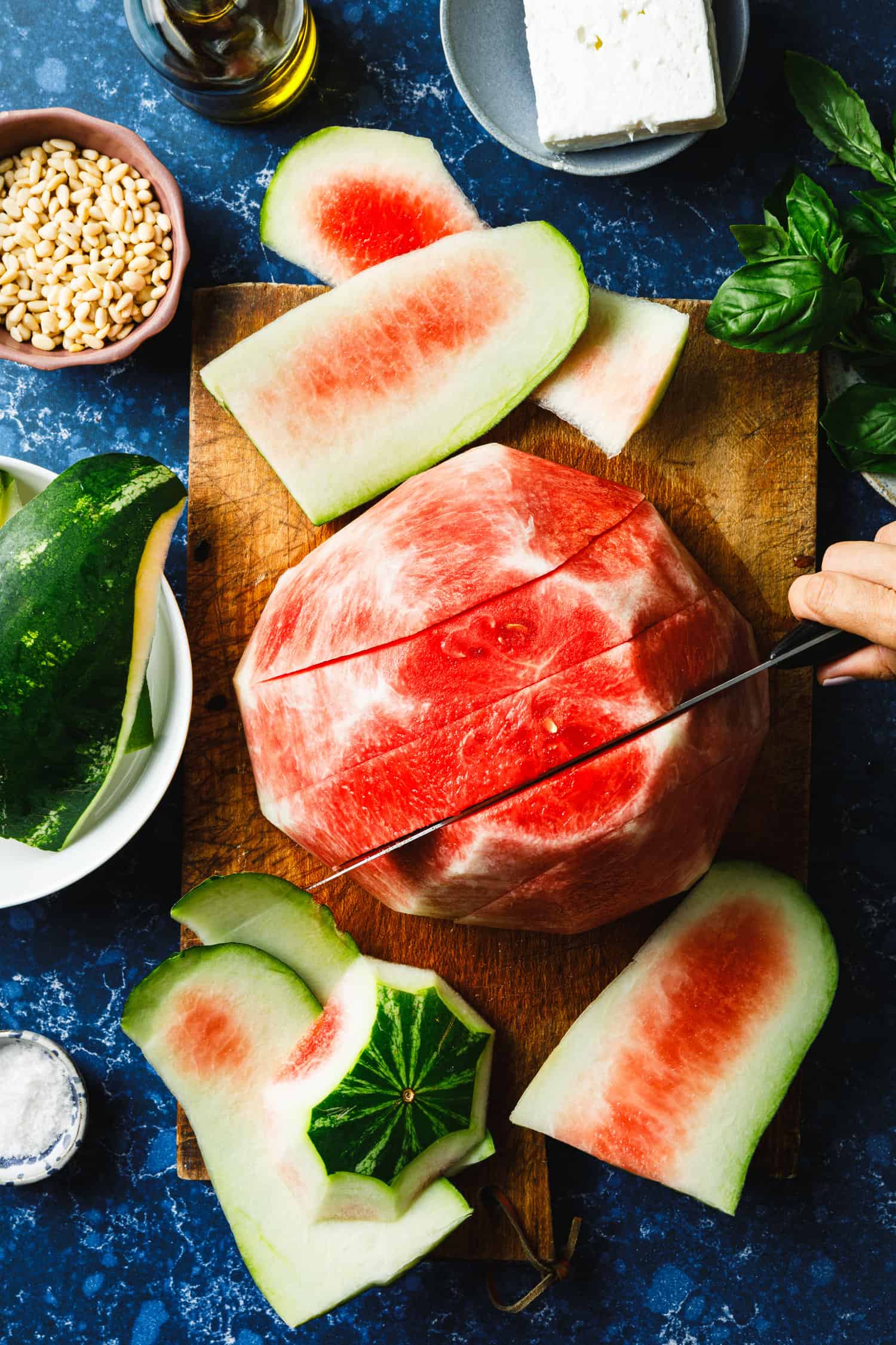Famous Kokkari 4-Ingredient Watermelon Feta - Kalejunkie