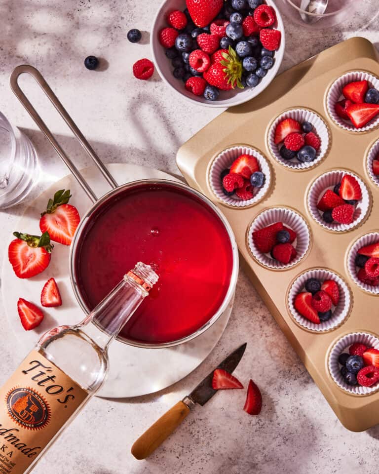Quick & Easy Healthy-ish Jello Shots - Kalejunkie
