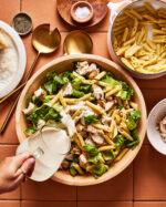 The Ultimate Chicken Caesar Pasta Salad - Kalejunkie