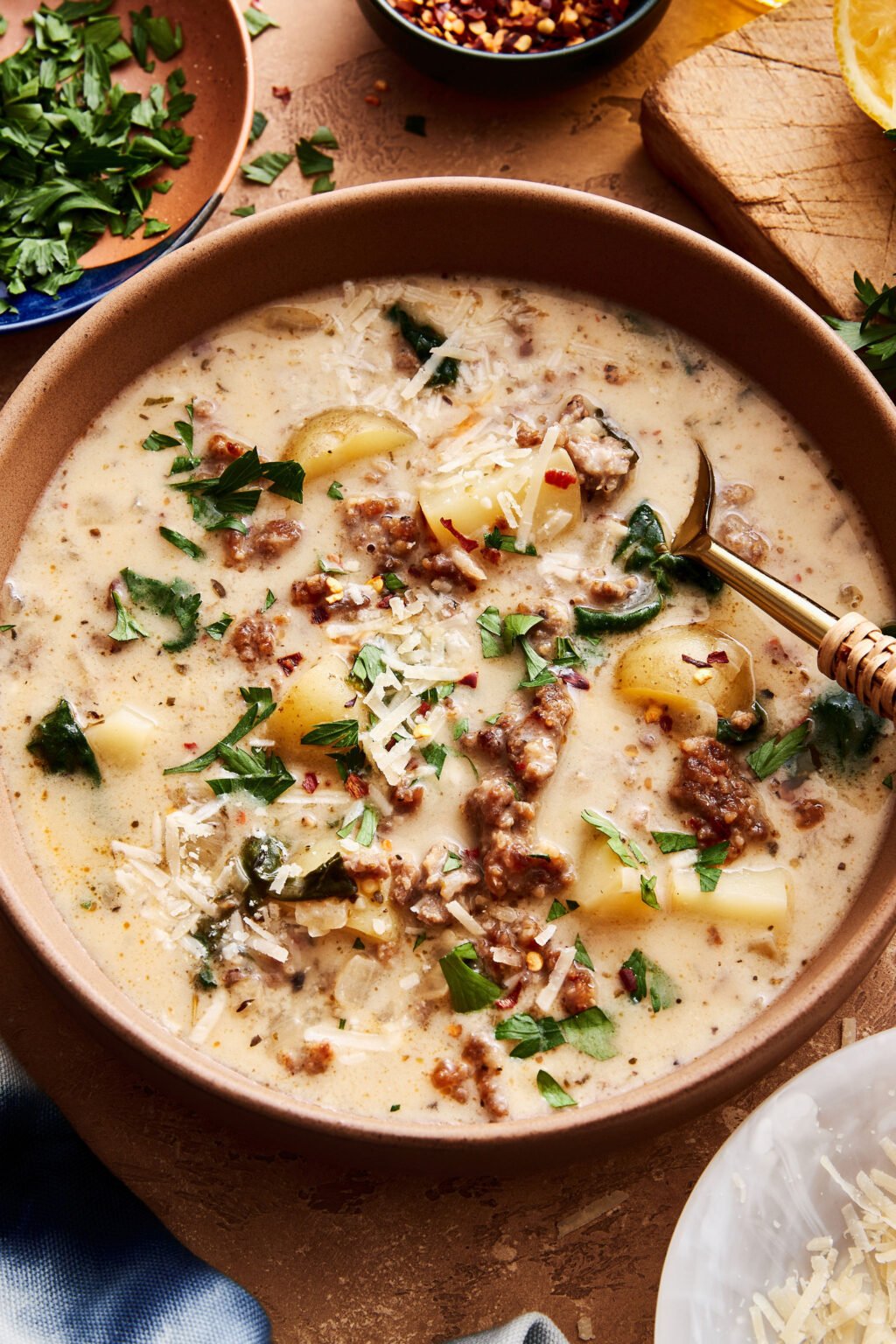 Hearty Zuppa Toscana - Kalejunkie