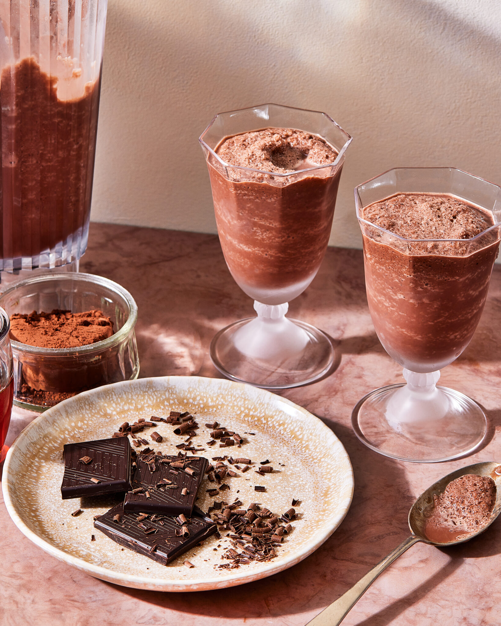 Gut-Healthy Frozen Hot Chocolate - Kalejunkie