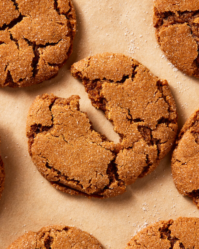 Soft Batch Gingerbread Cookies with Ginger Glaze - Kalejunkie