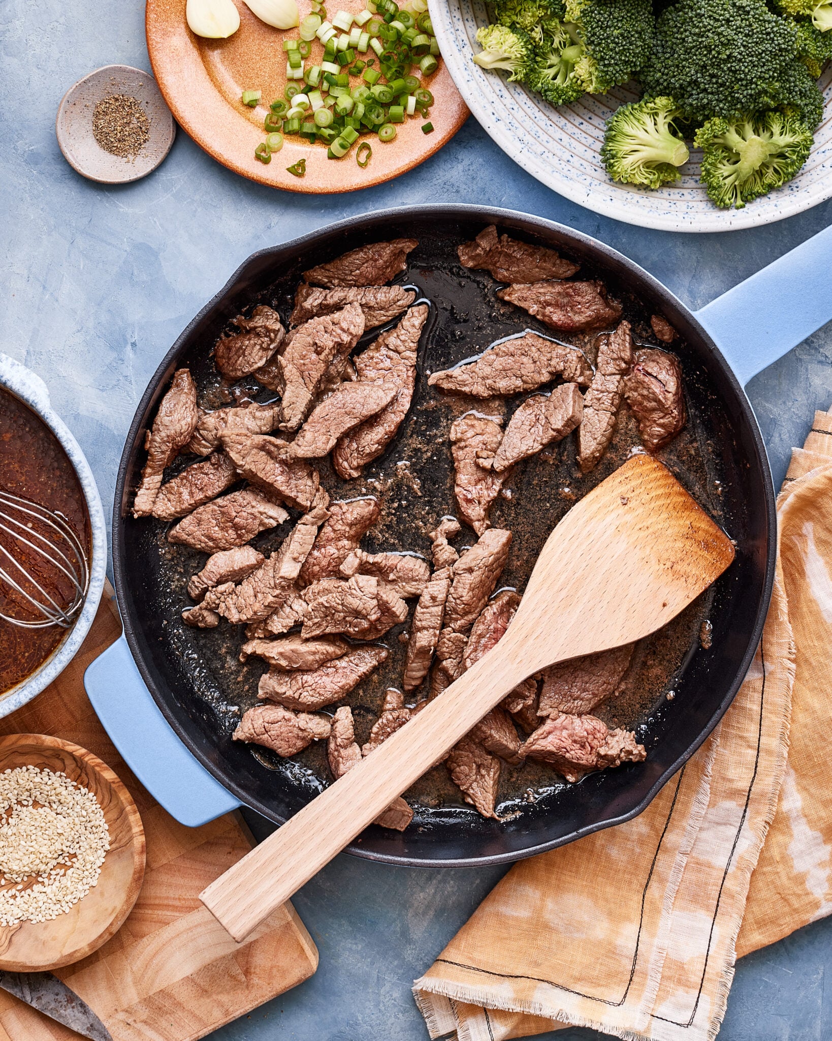 Quick and Easy Saucy Beef & Broccoli - Kalejunkie