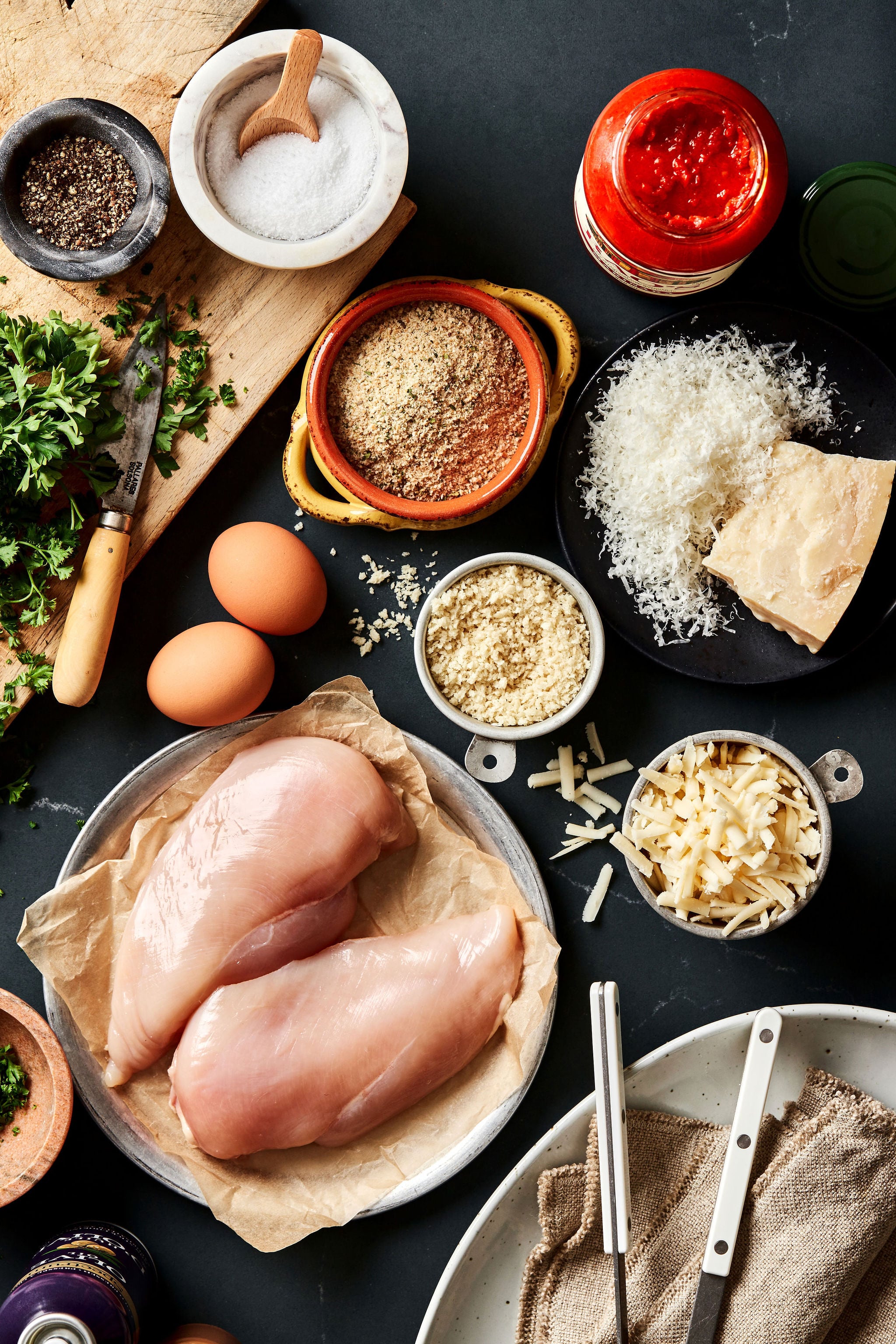 Quick and Easy Chicken Parmesan - Kalejunkie