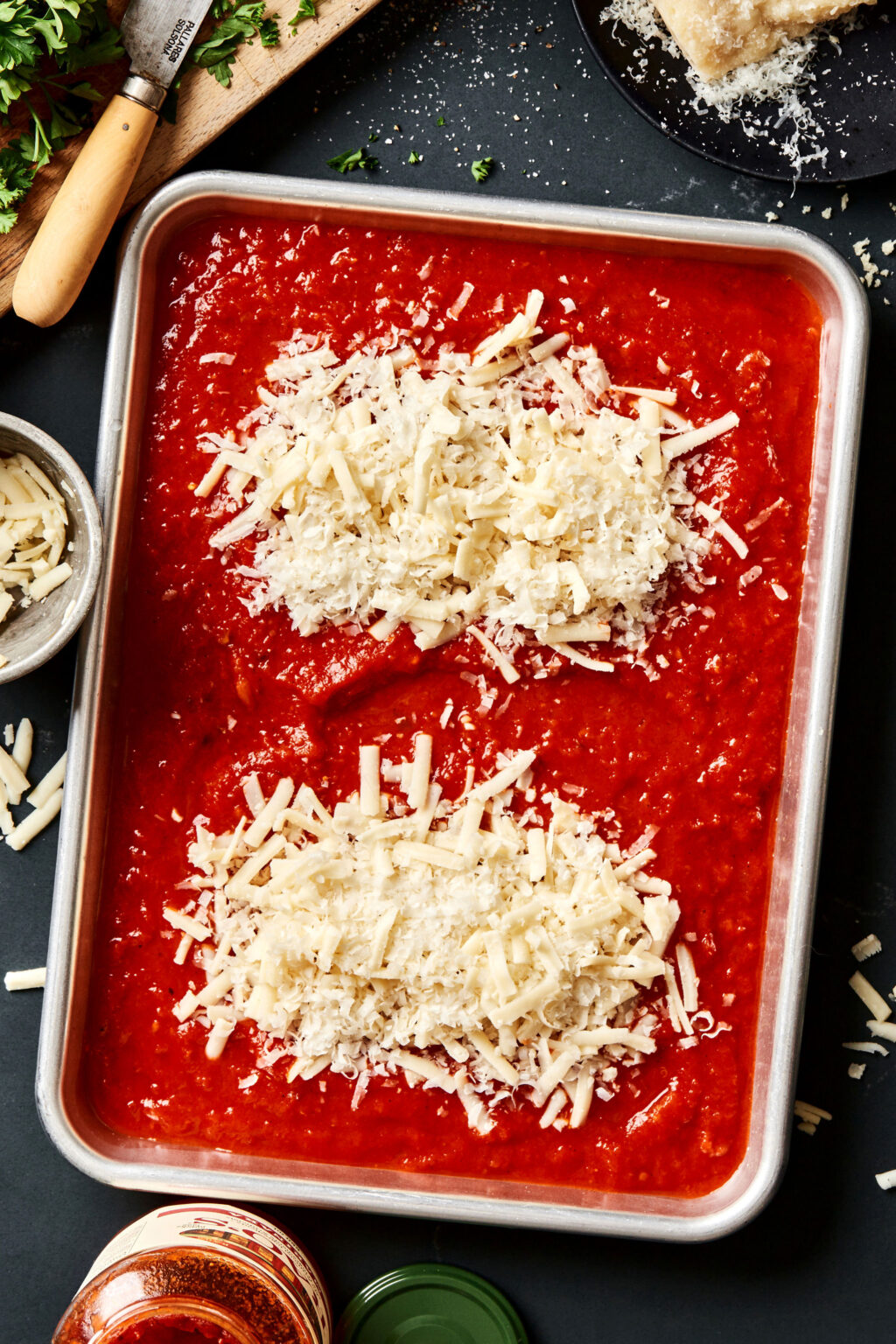 Quick and Easy Chicken Parmesan - Kalejunkie