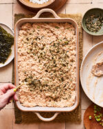 Easy Salmon Sushi Bake - Kalejunkie