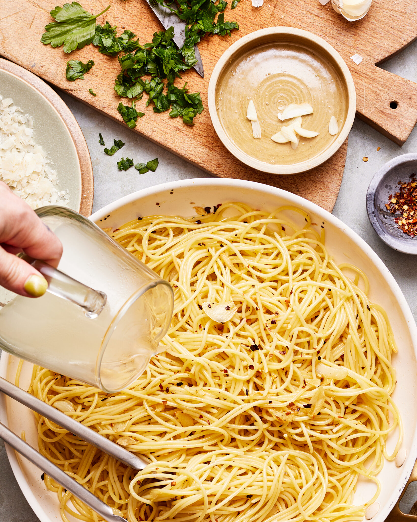 Perfect Spaghetti Aglio E Olio - Kalejunkie
