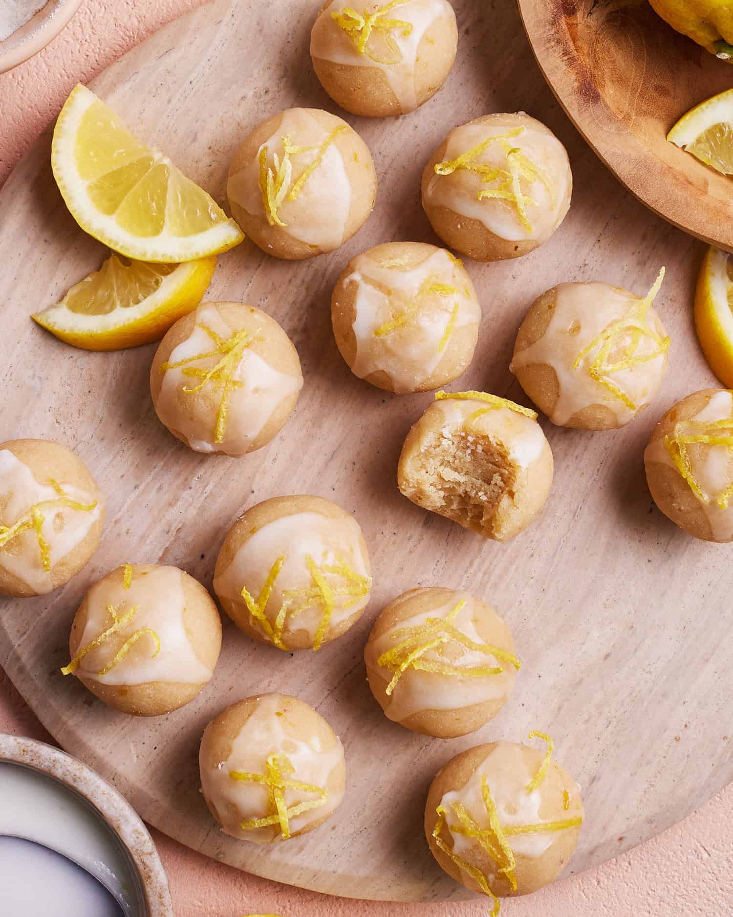 No-Bake Lemon Bites - Kalejunkie