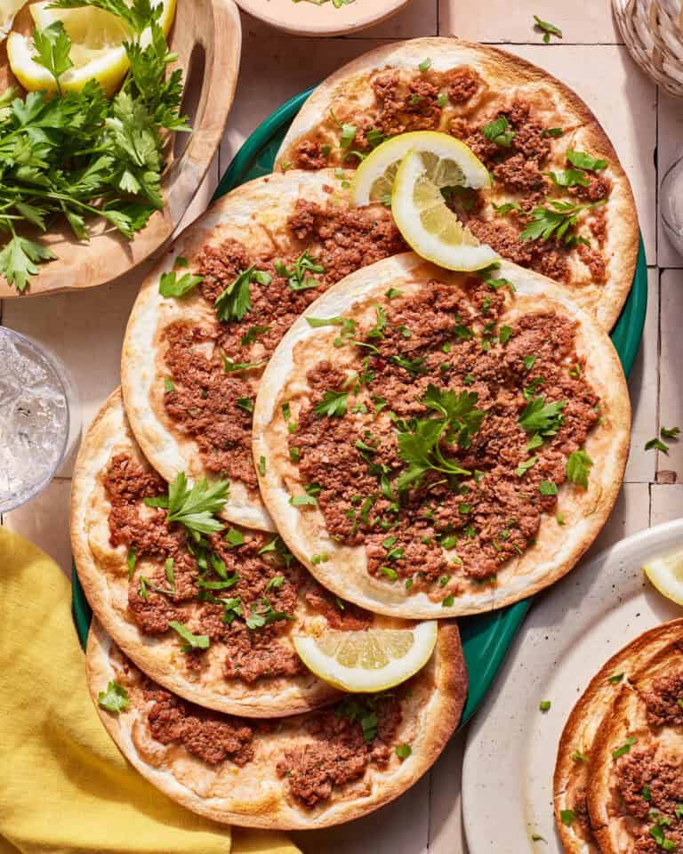 Shortcut Lahmajune (Armenian Pizzas) - Kalejunkie