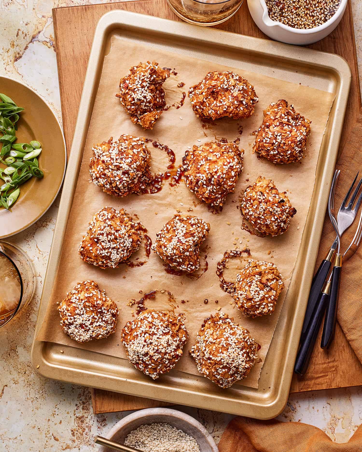 Sweet and Sour Crunchy Cauliflower Bites - Kalejunkie
