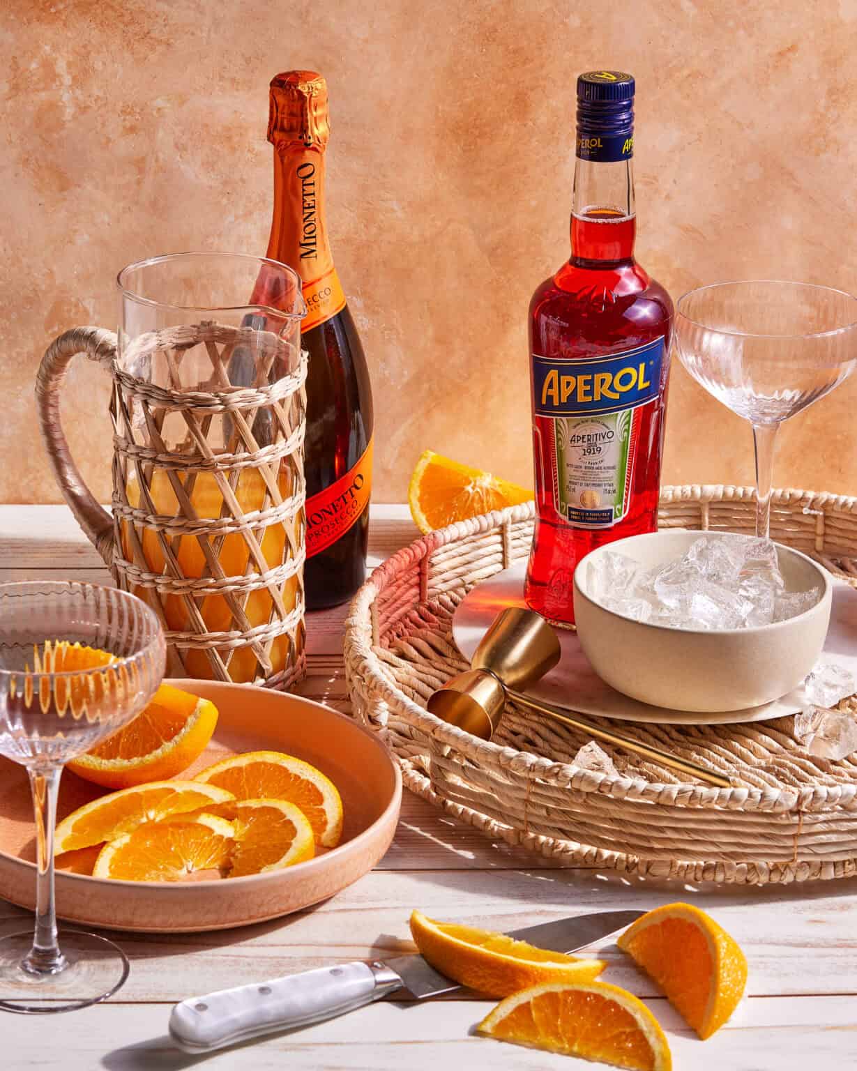 Easy Frozen Aperol Spritz - Kalejunkie