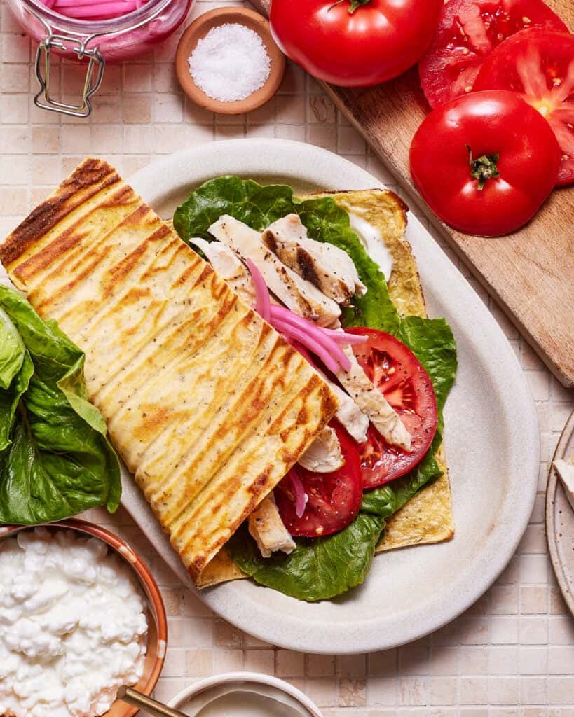 Viral Cottage Cheese Flatbread - Kalejunkie