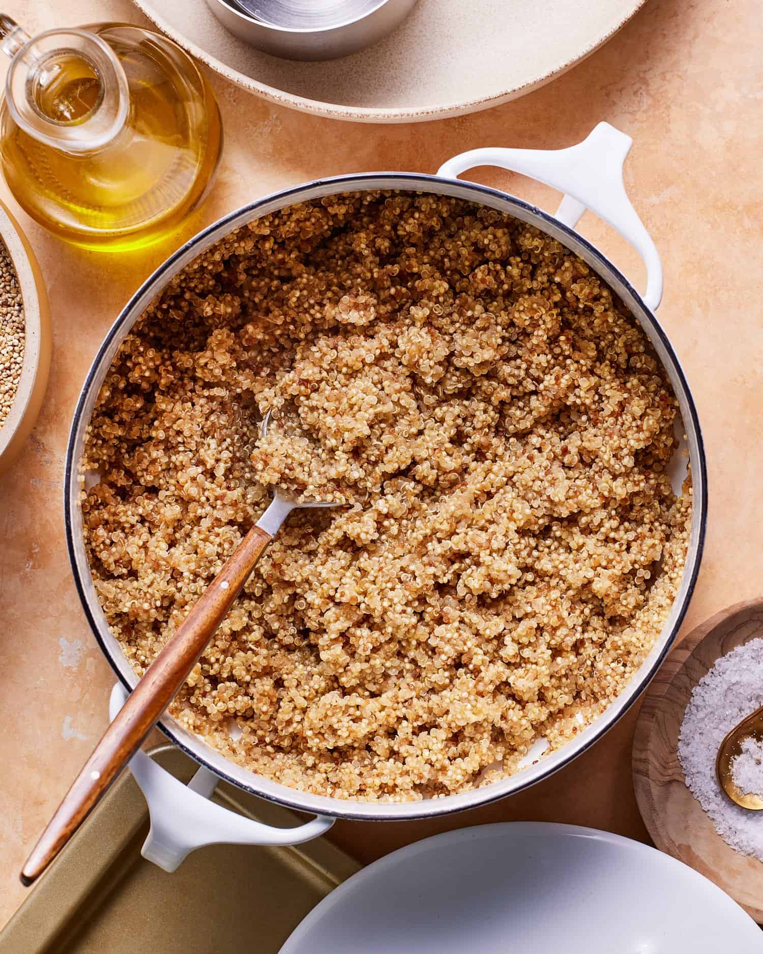 Perfect Crunchy Quinoa - Kalejunkie