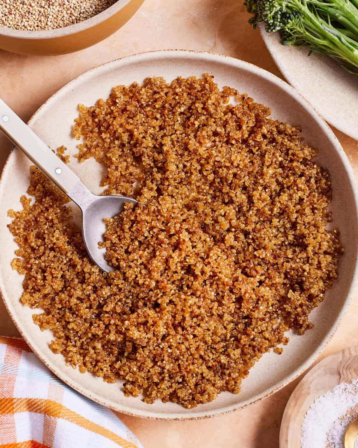 Perfect Crunchy Quinoa - Kalejunkie