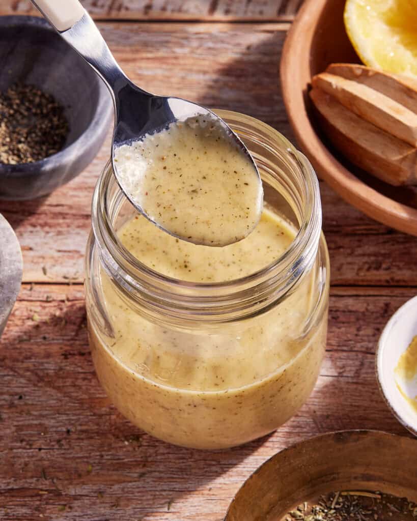 Creamy Shallot Vinaigrette - Kalejunkie