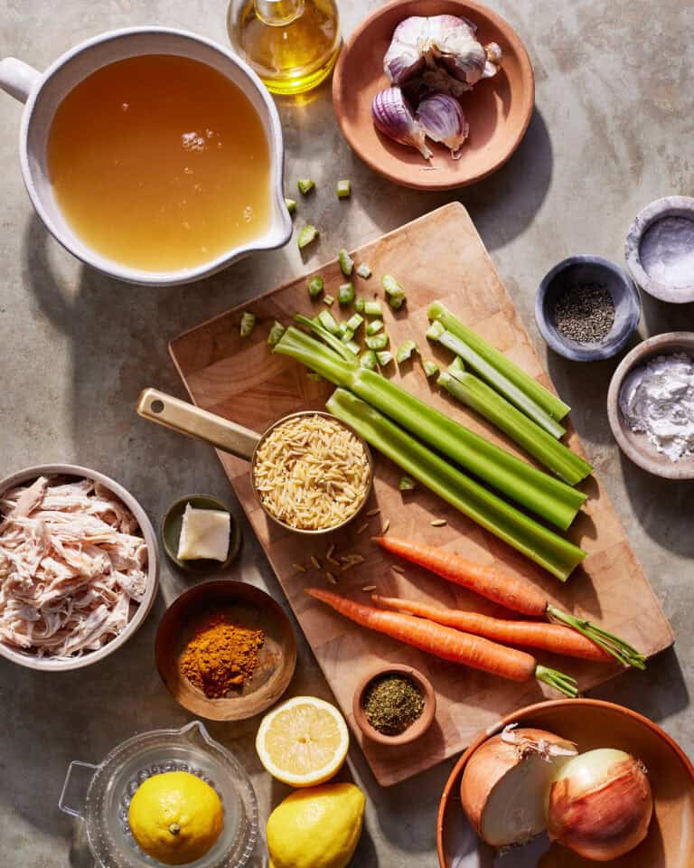 Healing One Pot Chicken Orzo Soup - Kalejunkie