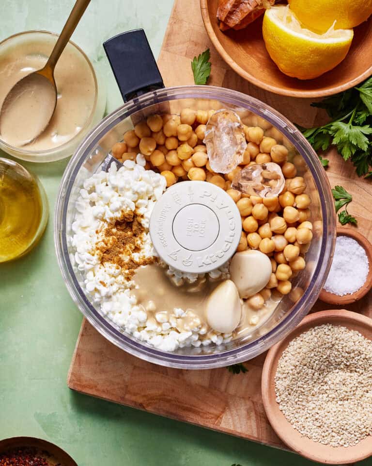 Easy High-Protein Hummus - Kalejunkie