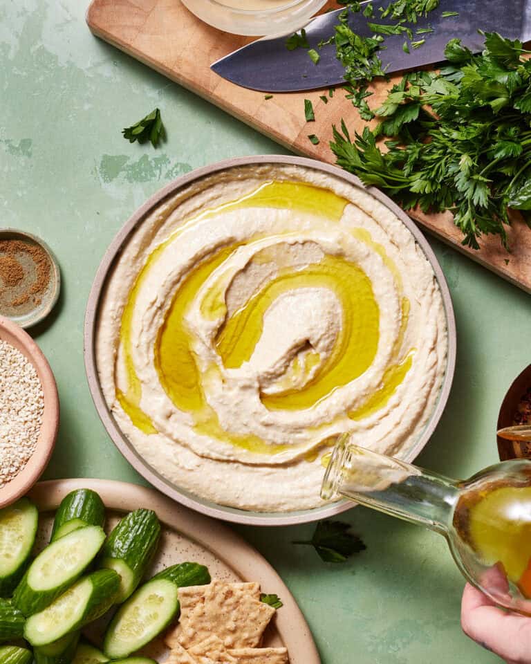 Easy High-Protein Hummus - Kalejunkie